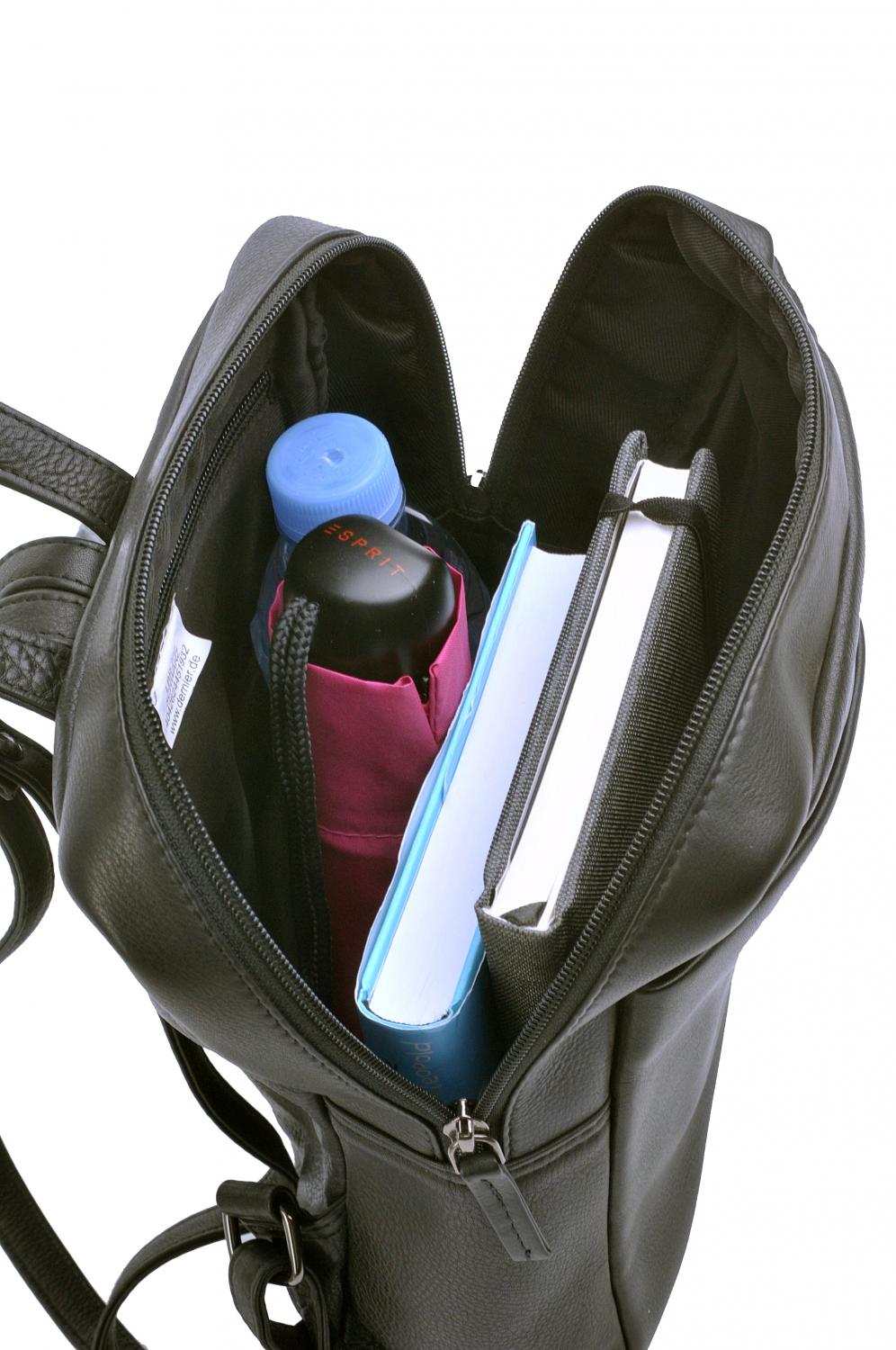 Malý kožený batoh LBR-272 černý, New Bags : Kožené zboží SÁRA - kabelky ...